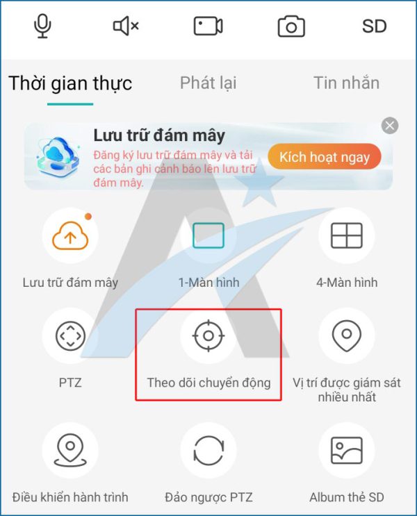 Cài đặt theo dõi chuyển động trên camera wifi J-Tech - Vi tính Anh Khôi